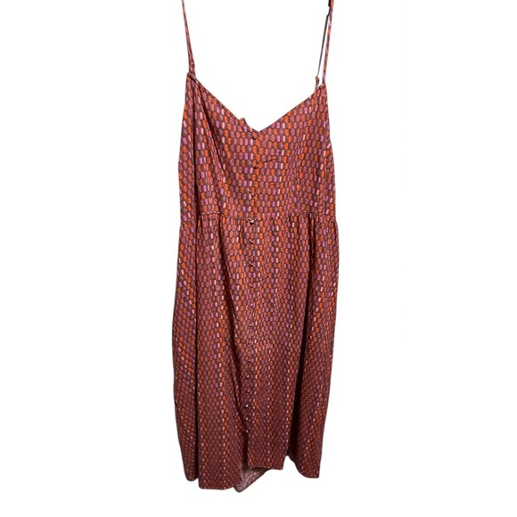 Universal Thread | Dresses | Universal Thread Brown Orange Spaghetti ...